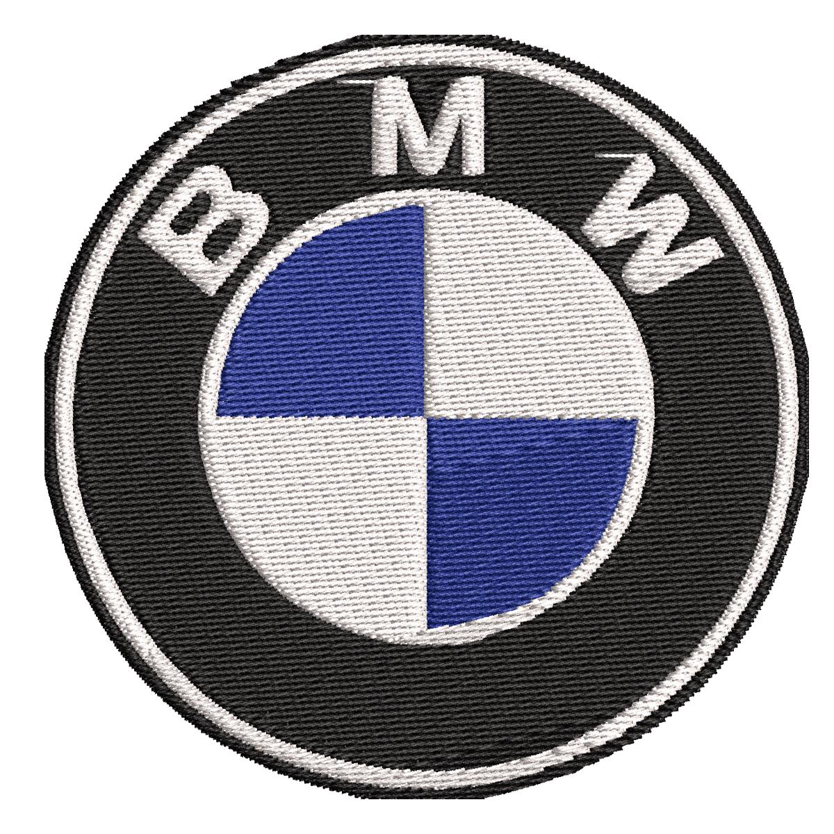 BMW Logo Car Embroidery File Luxury Car Brand Embroidery Fil | Inspire ...