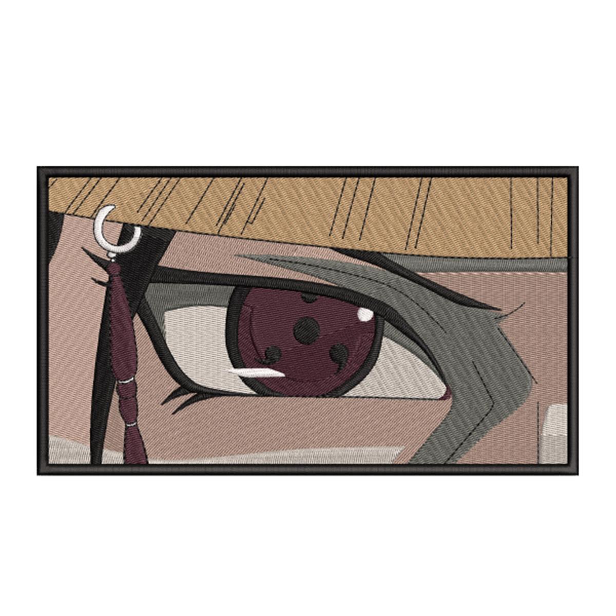 Itachi Eye Sharingan Embroidery Design Instant Download File | Inspire ...