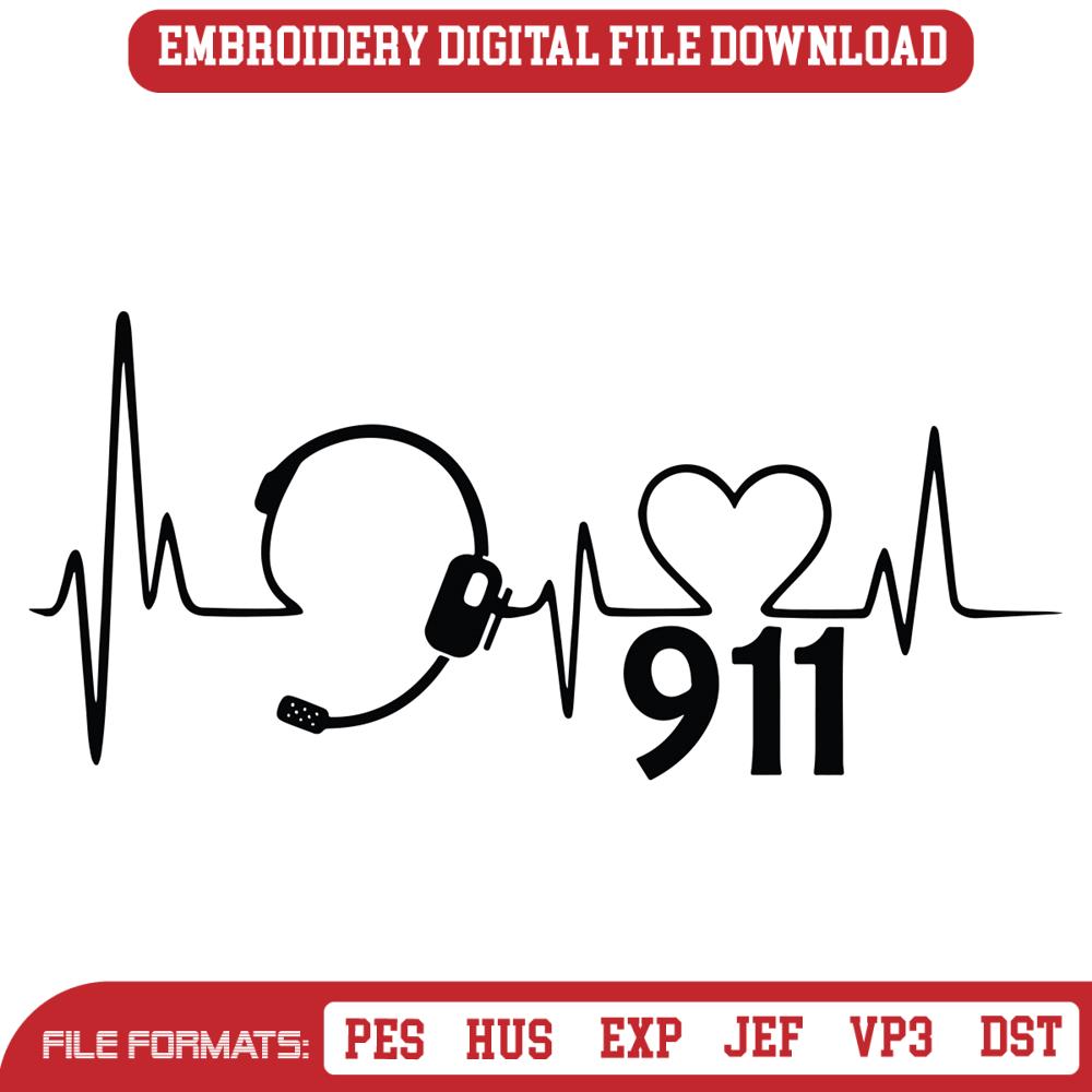 911 Dispatcher Heartbeat Png, Trending Png, Heartbeat Png, D | Inspire ...