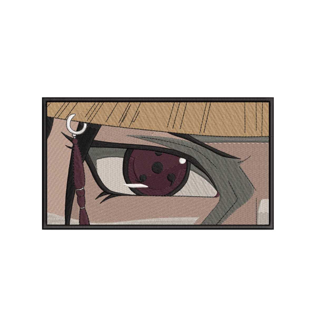 Itachi Eye Sharingan Embroidery Design Instant Download File | Inspire ...