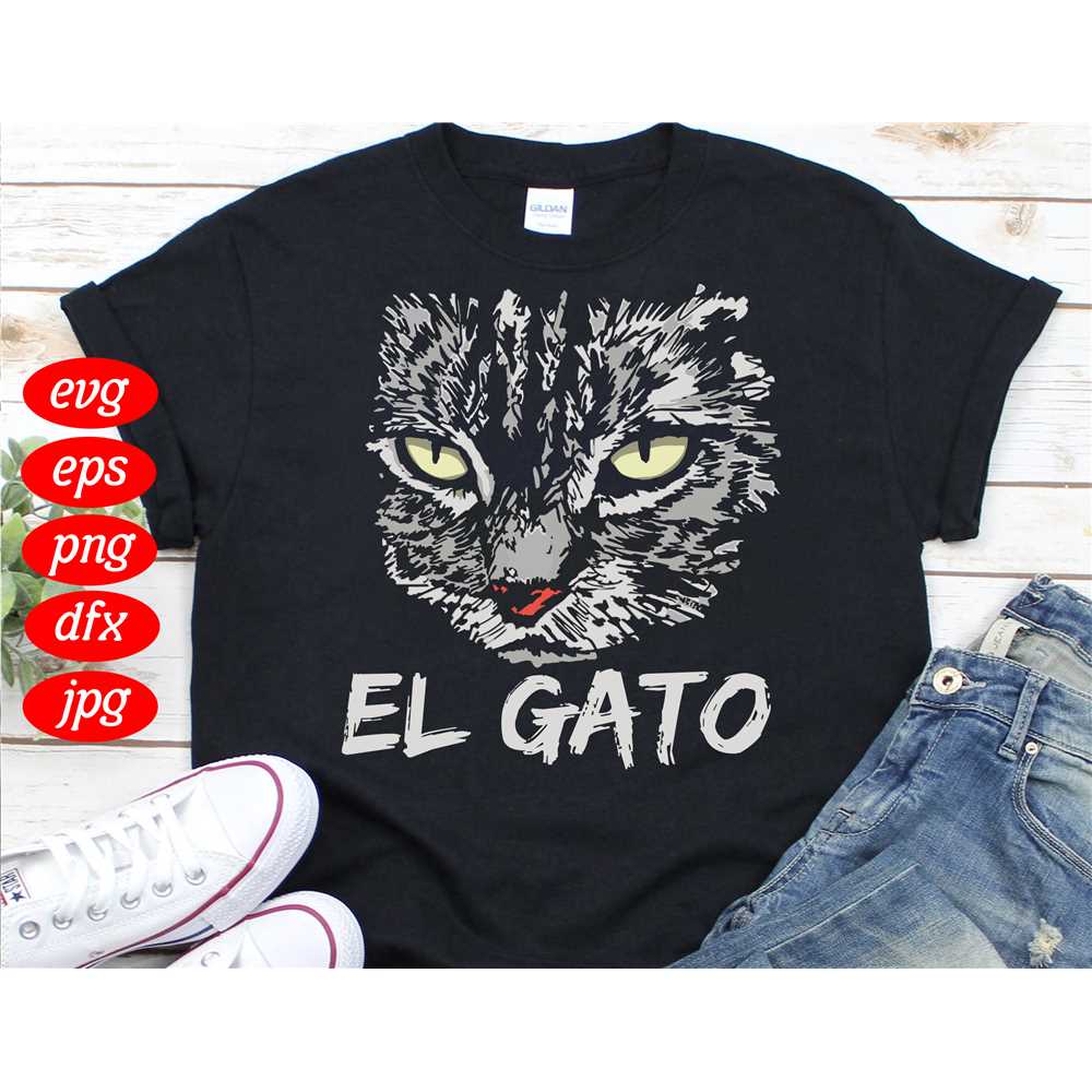 EL GATO The Cat Svg, Trending Svg, El Gato Svg, Cat Svg, Cat | Inspire ...