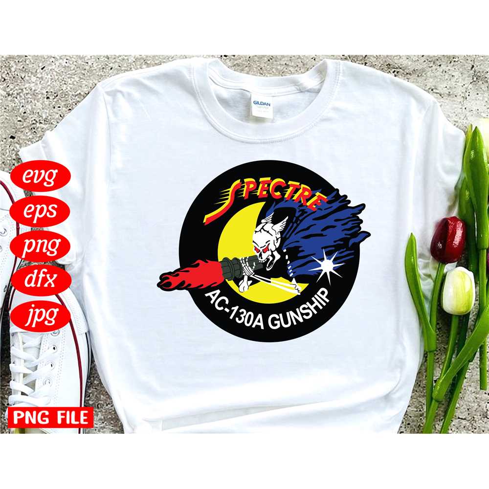 Spectre Ac 130A Gunship Svg, Trending Svg, Skeleton Svg, Gun | Inspire ...