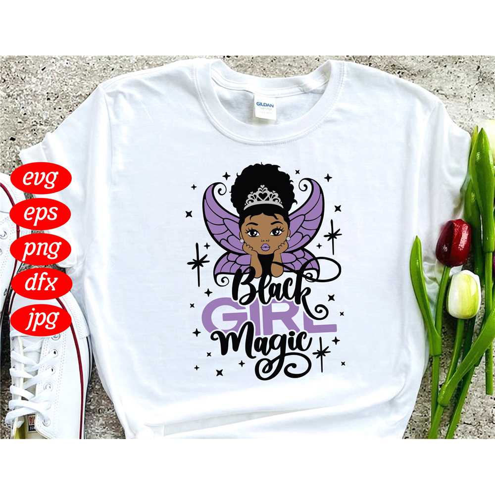Black Magic Girl Svg, Trending Svg, Magic Girl Svg, Tinker B - Inspire ...