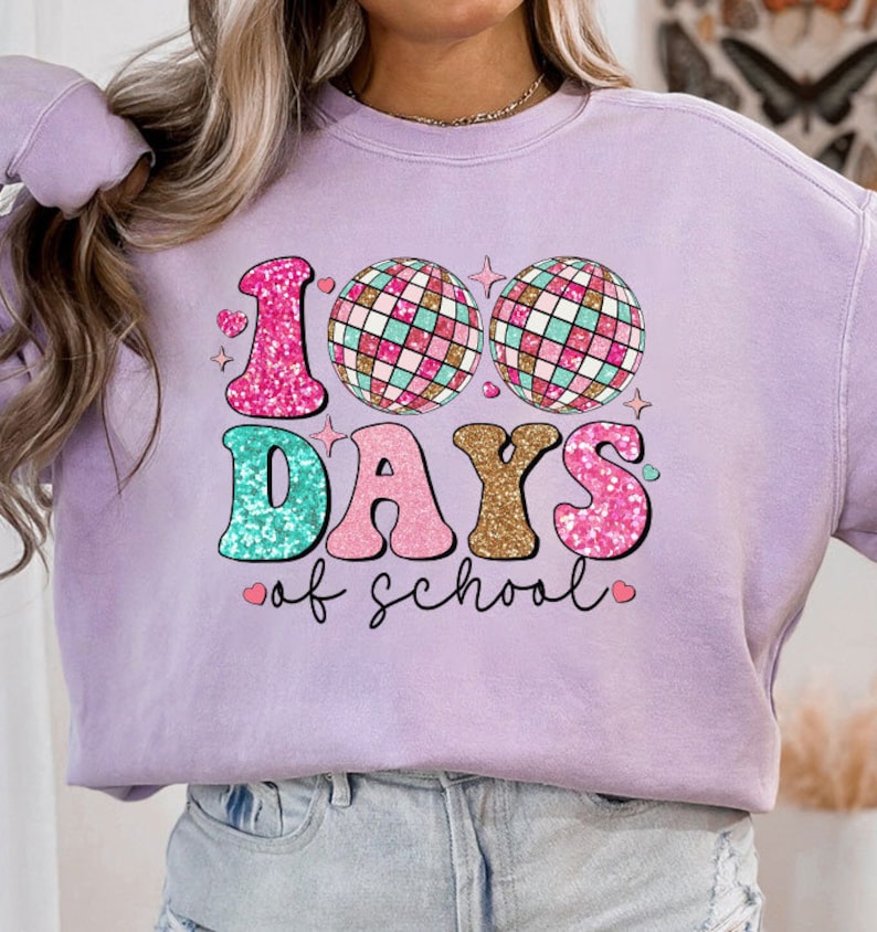 100 Days of School PNG, 100 Day Shirt Png, 100th Day Of Scho | Inspire ...