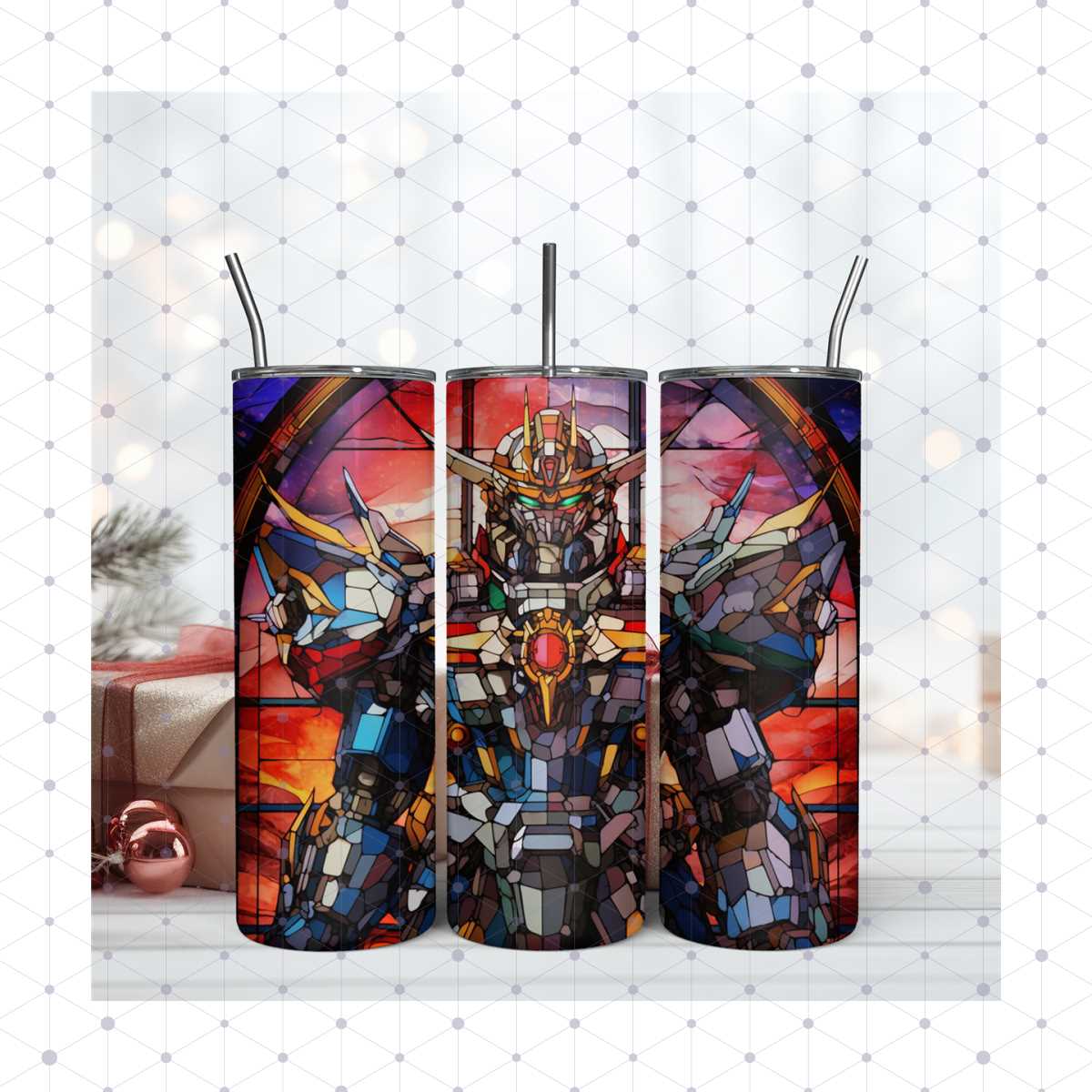Transformers Sunset Stained Tumbler Design Digital Download | Inspire ...
