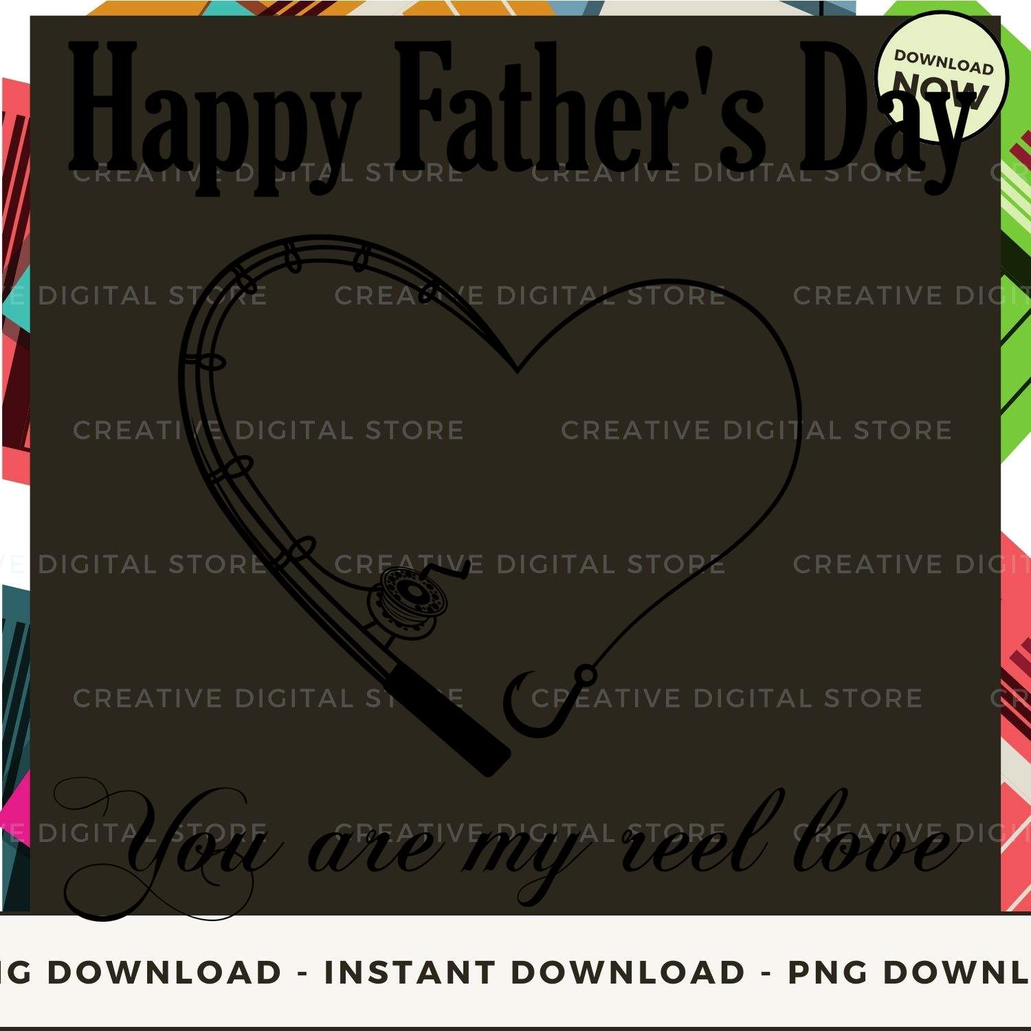 Digital - Father's Day You are my reel love POD Design - Hig | Inspire Uplift