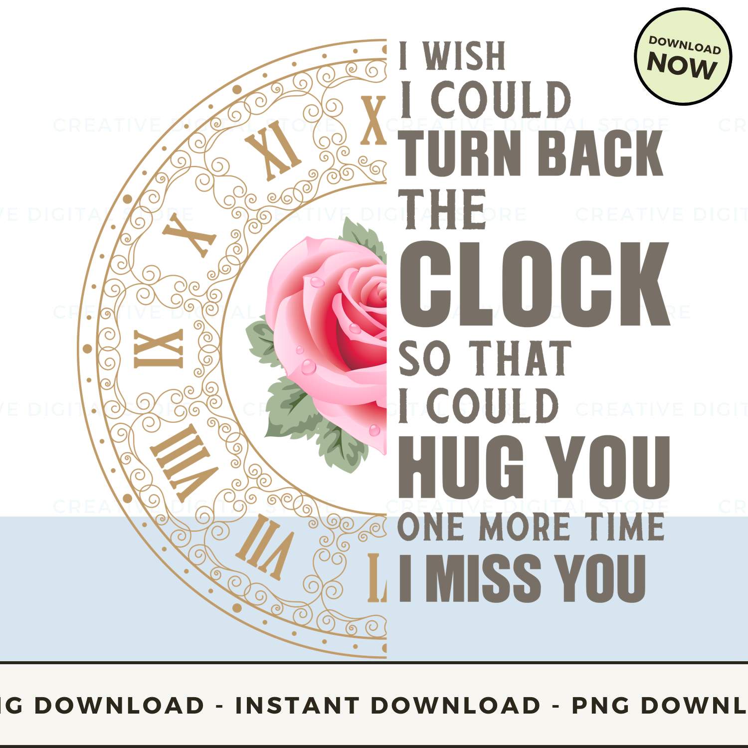 Digital - I wish I could Turn back the CLOCK So that I could | Inspire ...