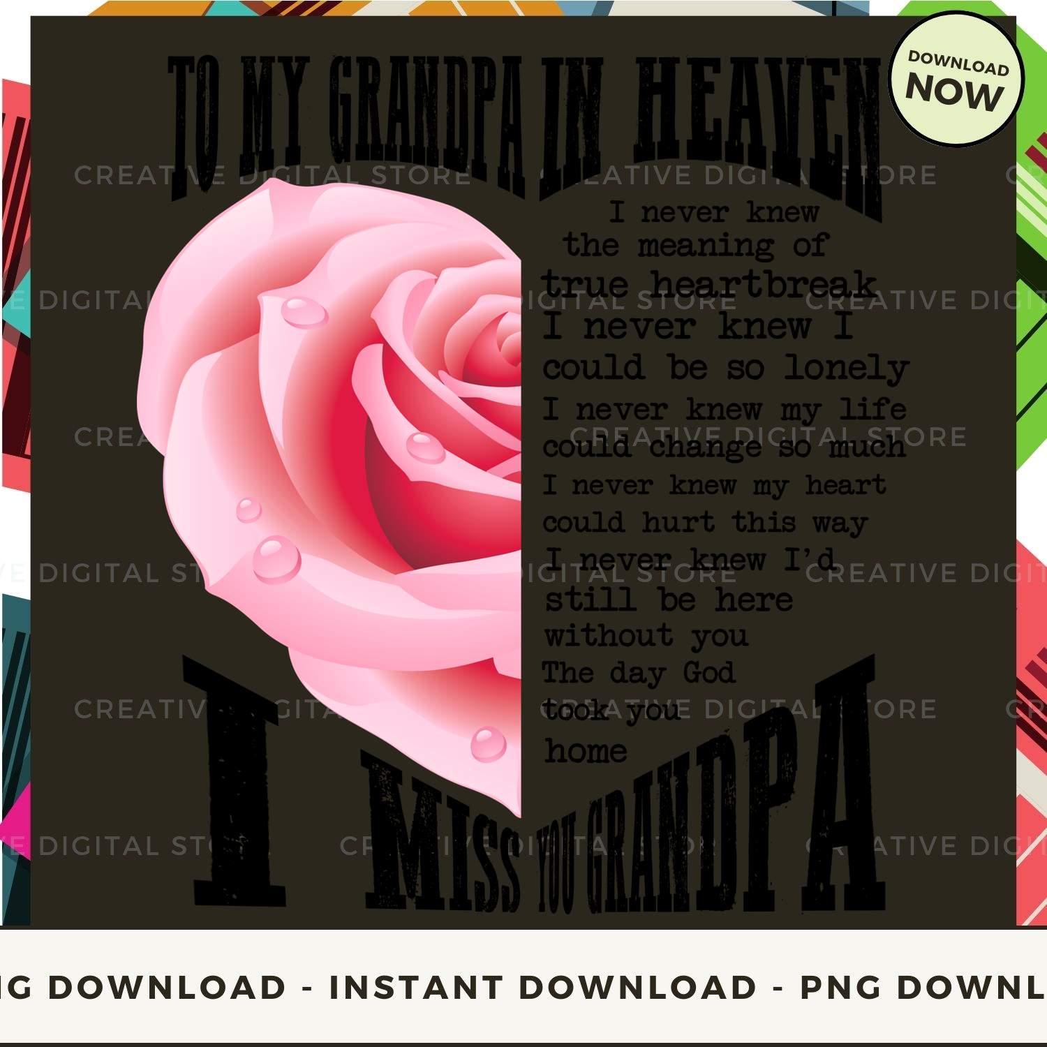 Digital - TO MY GRANDPA IN HEAVEN I never knew the meaning | Inspire Uplift