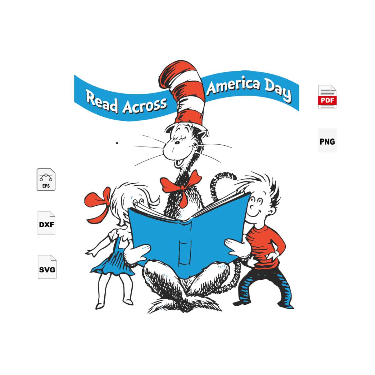 Read Across America Day, Reading Festival, Seuss Hat, Book, | Inspire ...