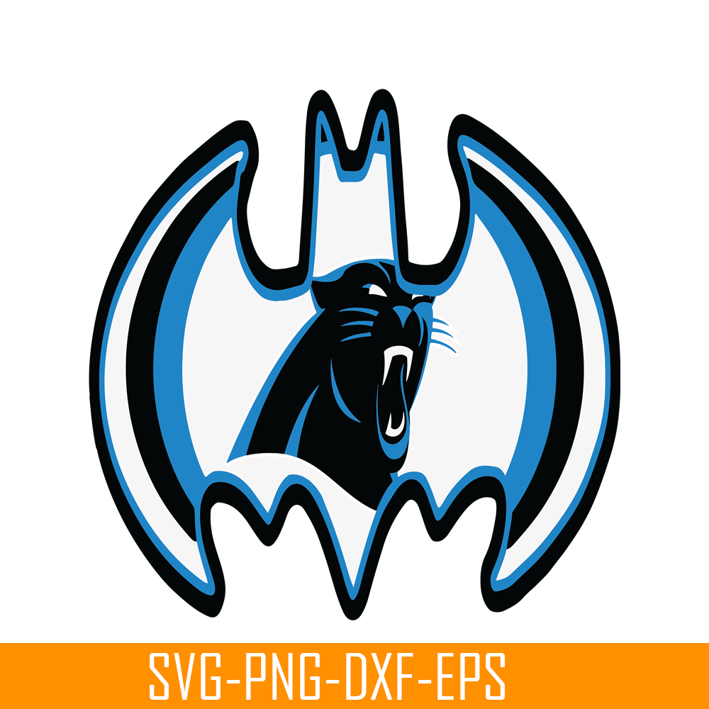 Panthers The Bat SVG PNG DXF EPS, Football Team SVG, NFL Lov | Inspire ...