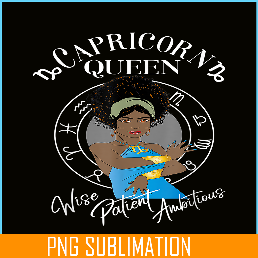 Capricorn Black Queen PNG Horoscope African PNG Capricorn Fe - Inspire Uplift