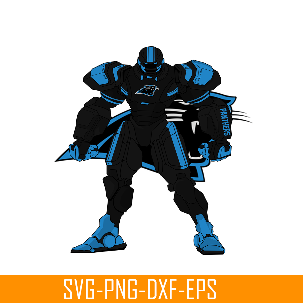 Robot Panthers PNG, Football Team PNG, Robot NFL PNG - Inspire Uplift