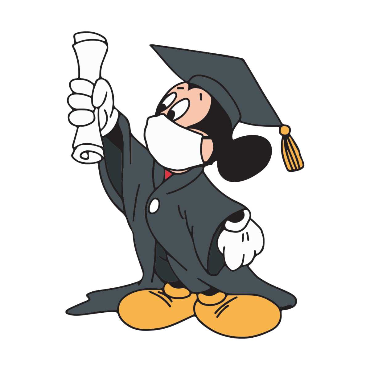 Mickey Graduation, Mickey Mouse Svg, Disney Graduation Svg, | Inspire ...
