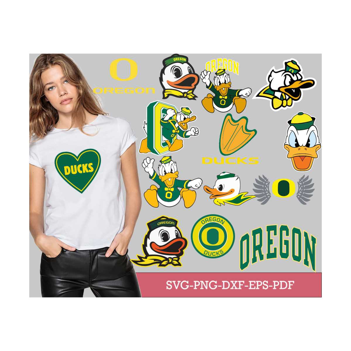 Bundle Oregon Ducks Football Svg, Bundle Sport Svg, Oregon D | Inspire ...