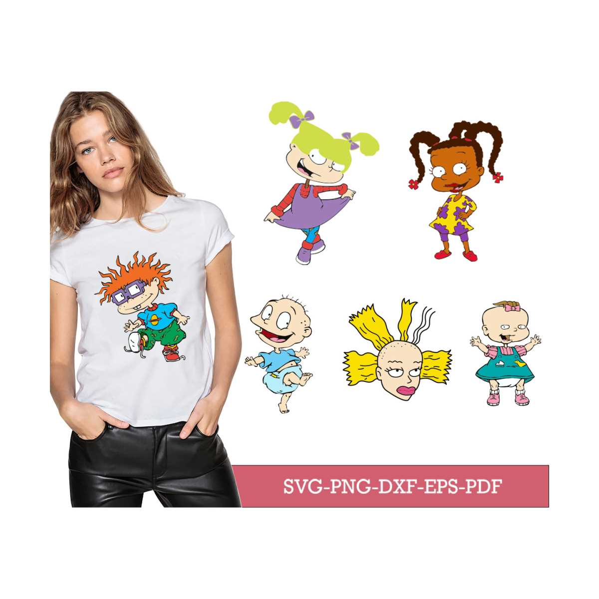 Rugrats Bundle Svg, Bundle Logo Svg, Rugrats Svg, Rugrats An | Inspire ...