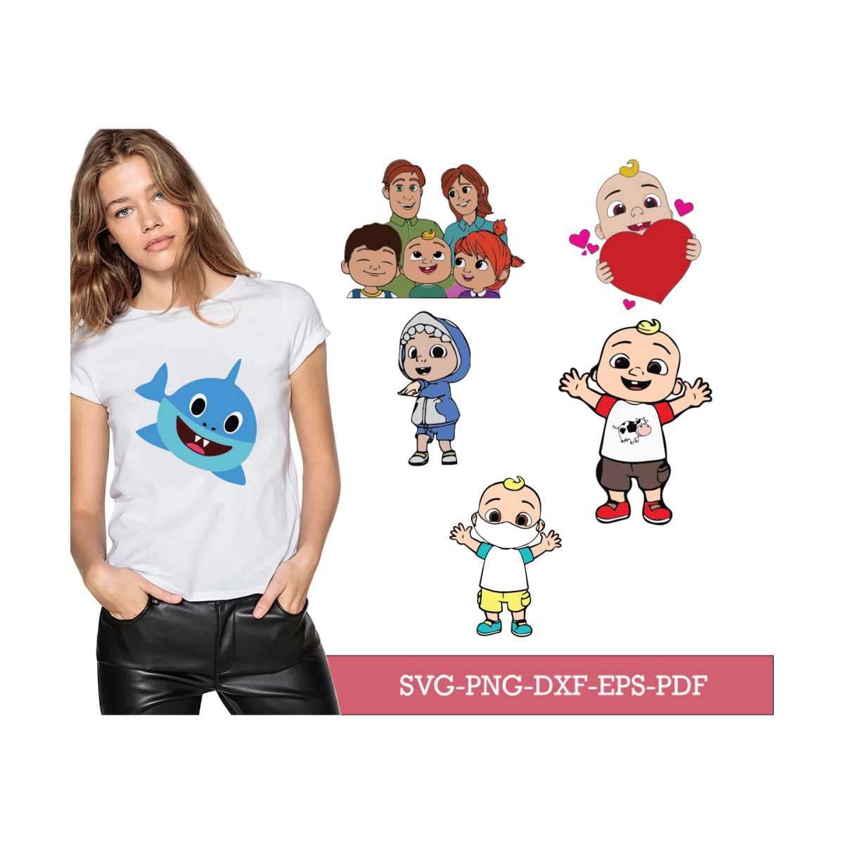 Cocomelon JJ Baby Svg, Bundle Logo Svg, JJ Cocomelon Svg, Br | Inspire ...