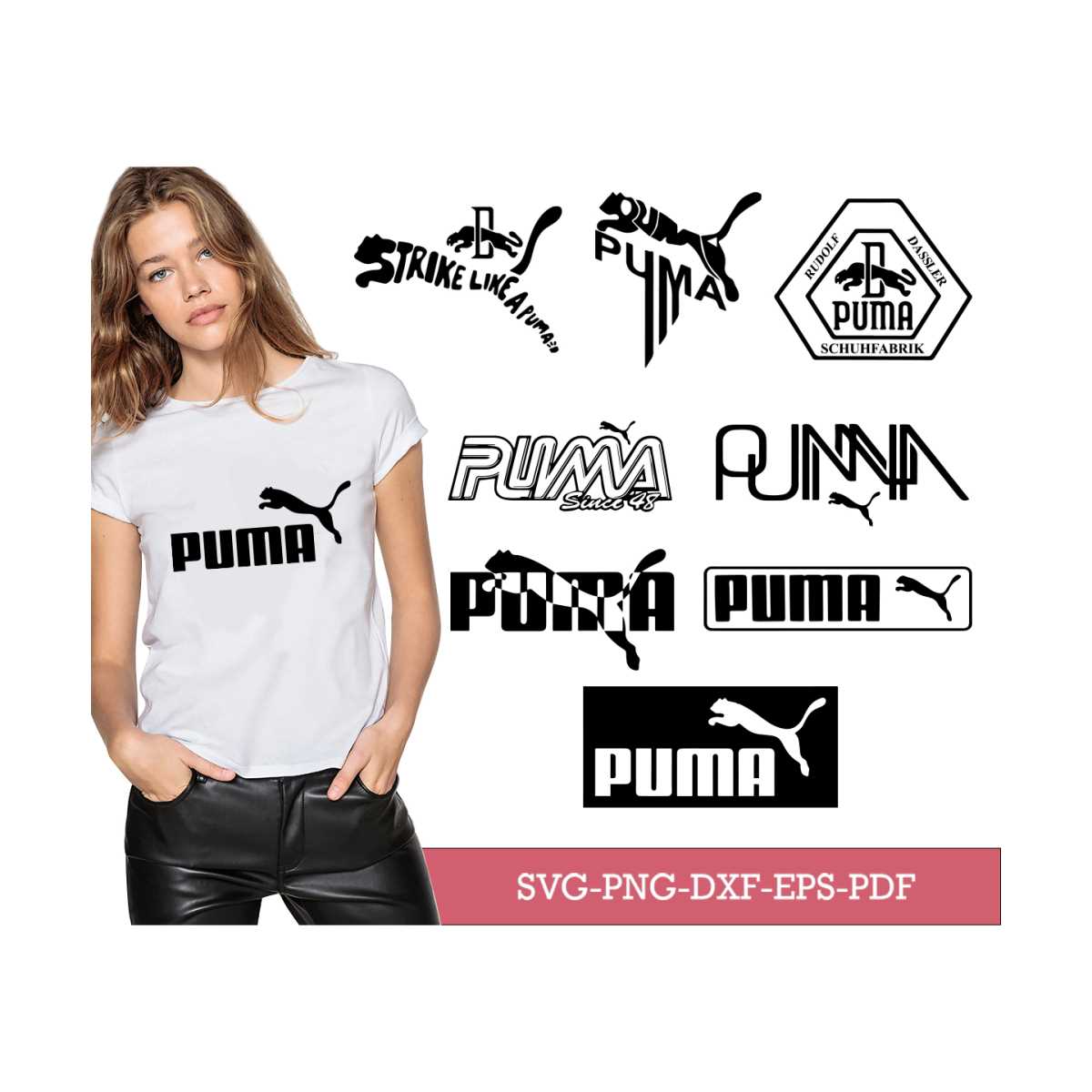 Puma Logo Bundle Svg, Bundle Logo Svg, Puma Logo Svg, Puma S | Inspire ...