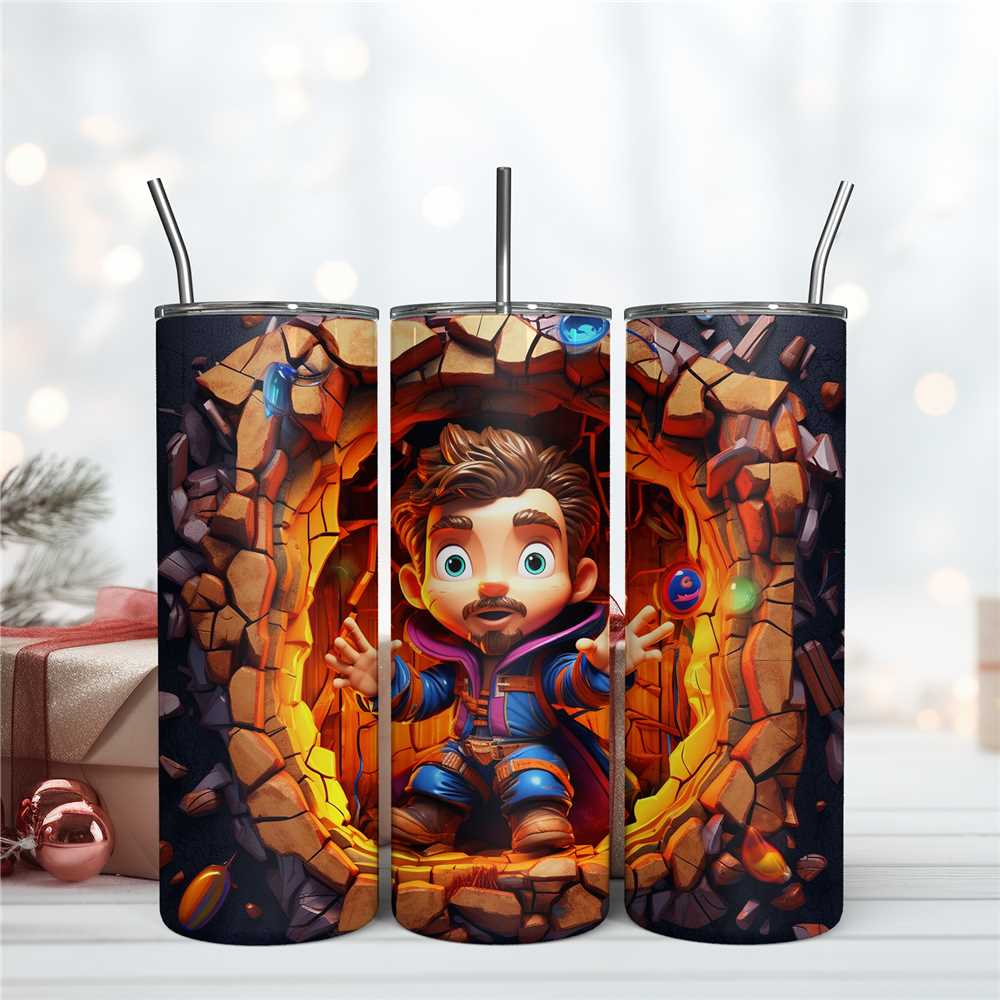3D Inflated Doctor Strange Tumbler Design, Doctor Strange 20 - Inspire ...