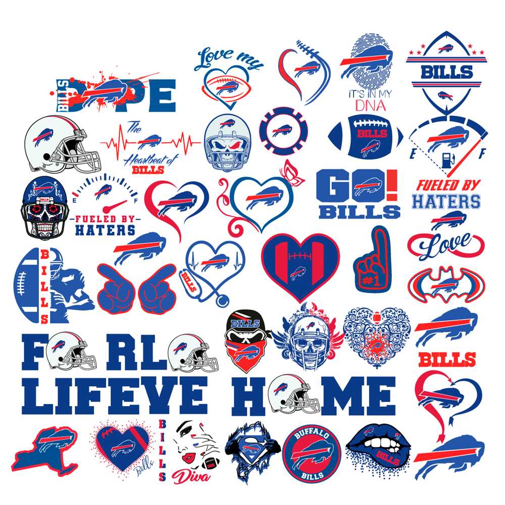 Bundle Sport Buffalo Bill Svg, Sport Svg, Bills Svg, Heart S | Inspire ...