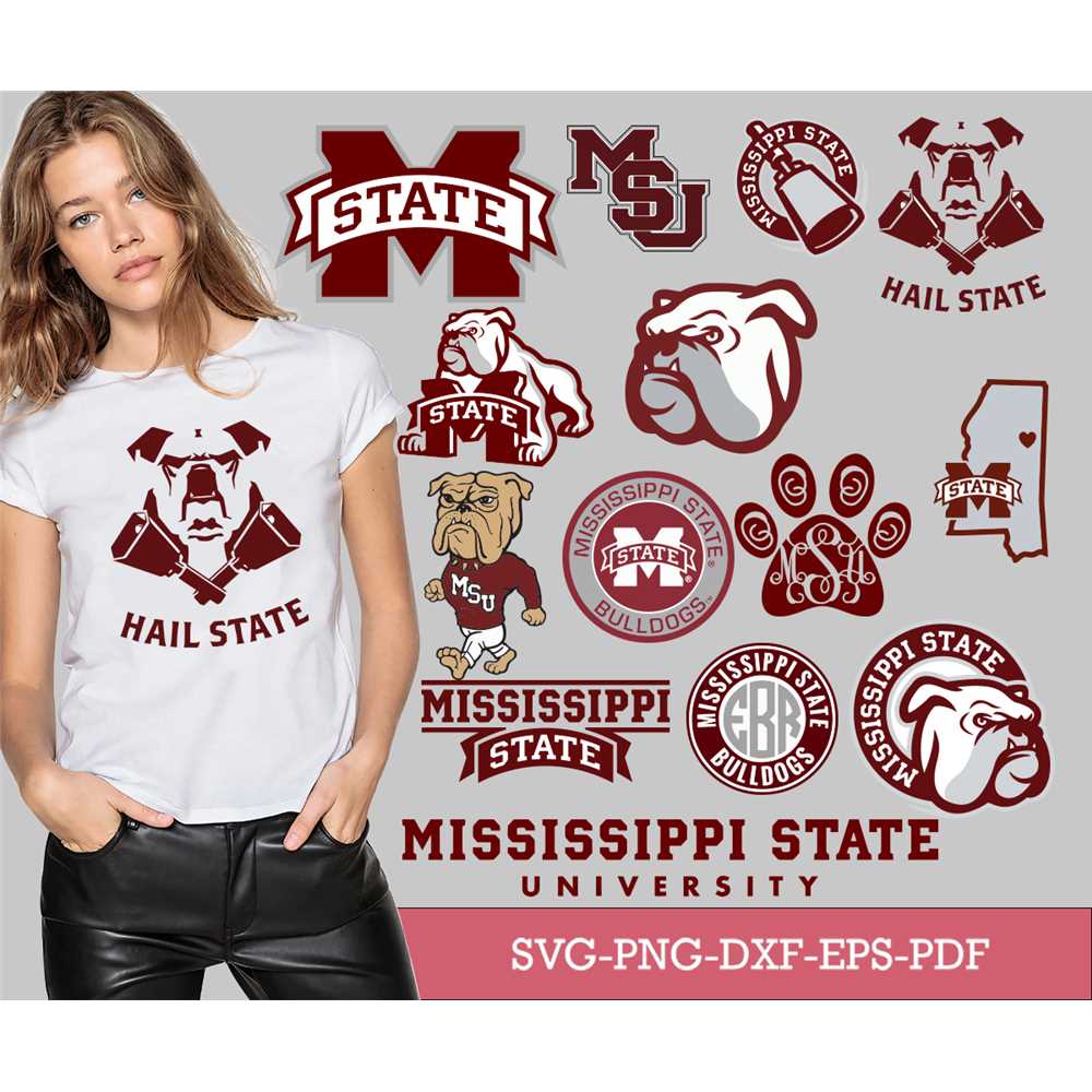 Bundle Mississippi State Bulldogs Svg, Bundle Sport Svg, Mis | Inspire ...