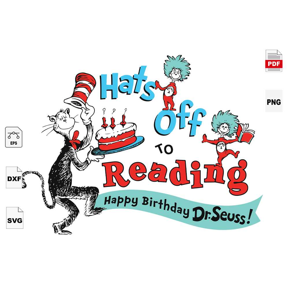 Hats Off To Reading, Dr Seuss Svg, Reading Day Svg, Read Svg | Inspire ...