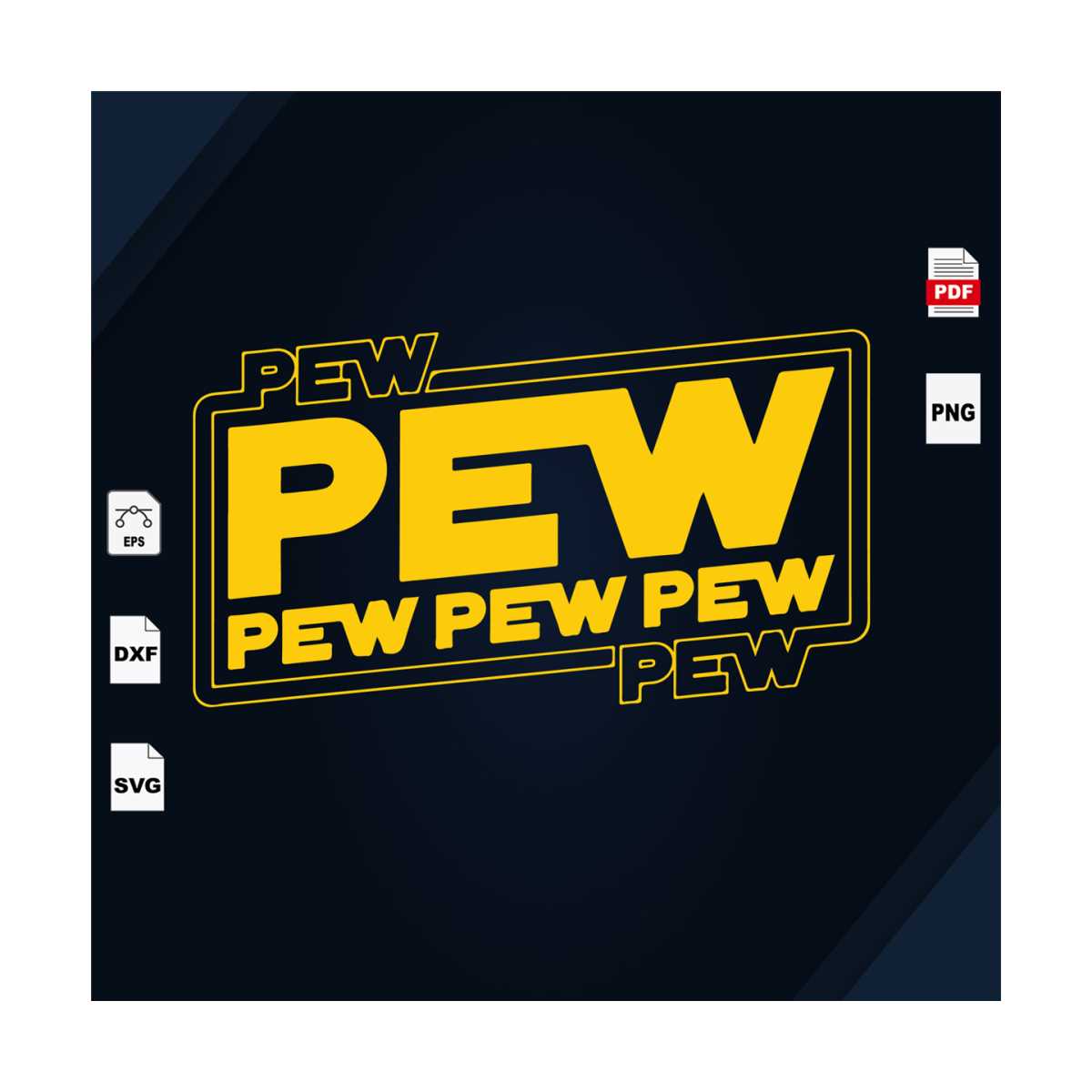 Pew Pew, Star War SVG, Star Wars Gifts, Baby Yoda Svg, Baby | Inspire ...