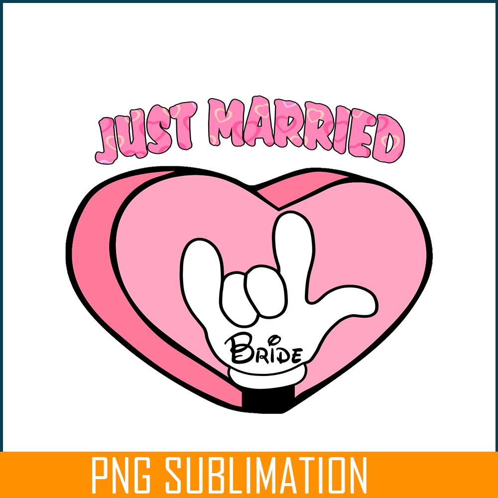 Just Married Bride PNG | Inspire Uplift