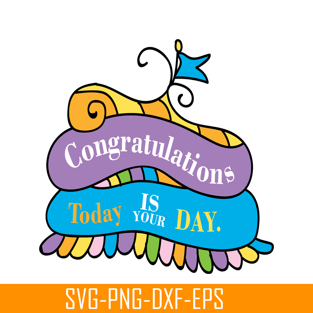 Today Is Your Day SVG, Dr Seuss SVG, Dr Seuss Quotes SVG DS2 - Inspire ...