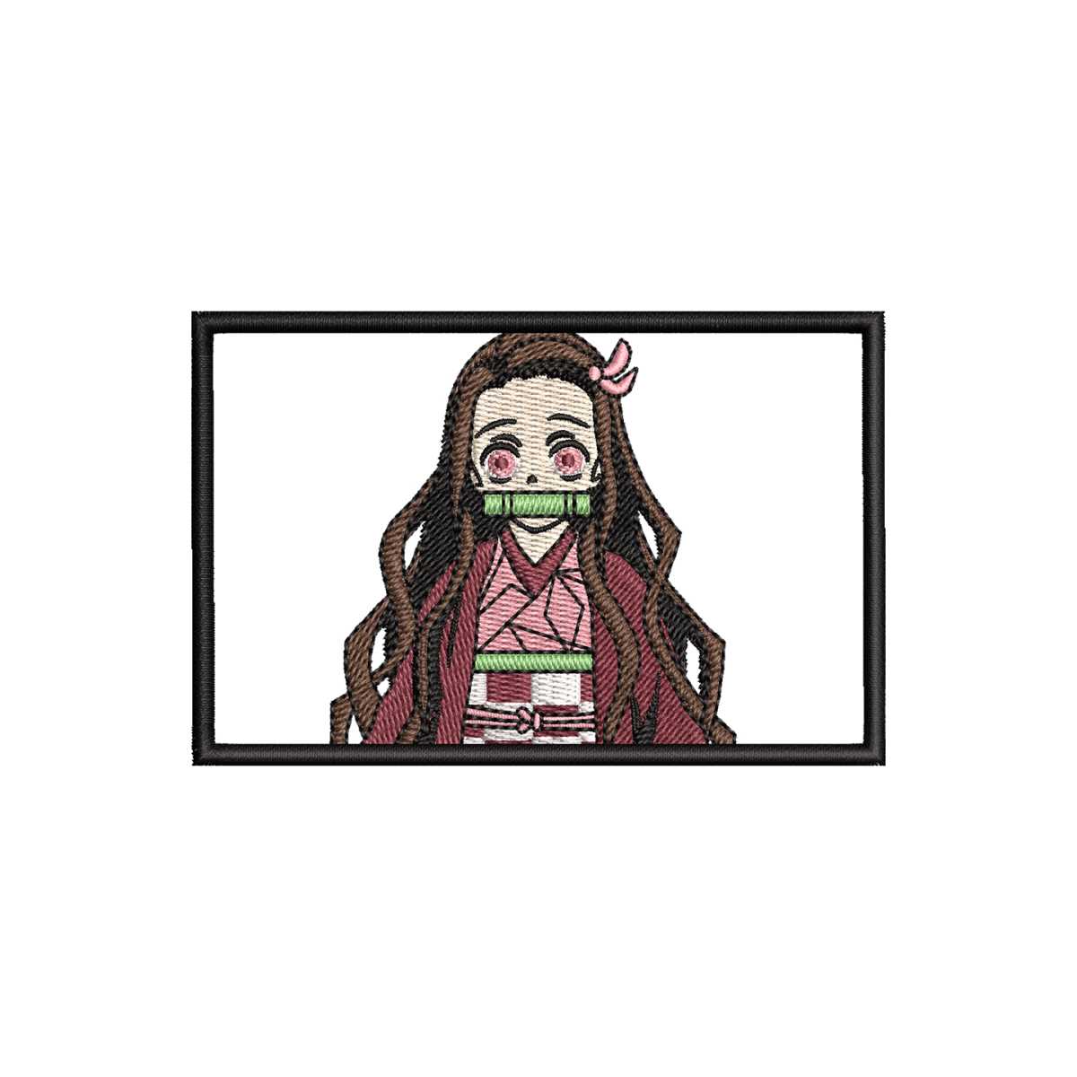 Nezuko Kamado Embroidery Design Download Kimetsu No Yaiba Em | Inspire ...