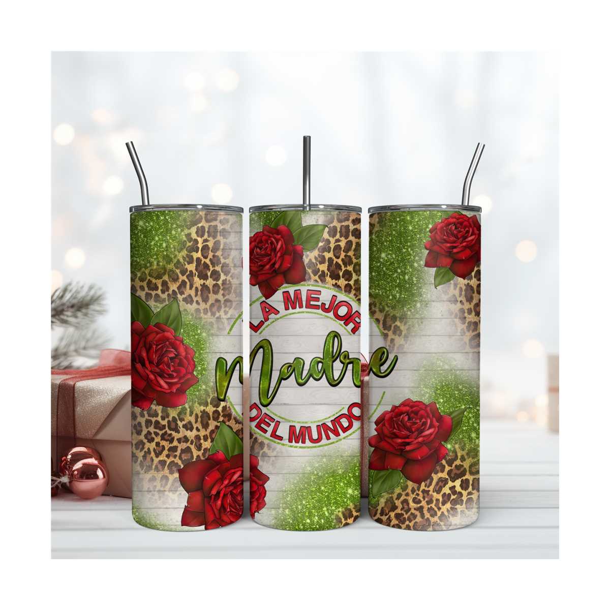 Vintage Rose La Mejor Madre Del Mundo Tumbler 20oz Madre Del | Inspire ...