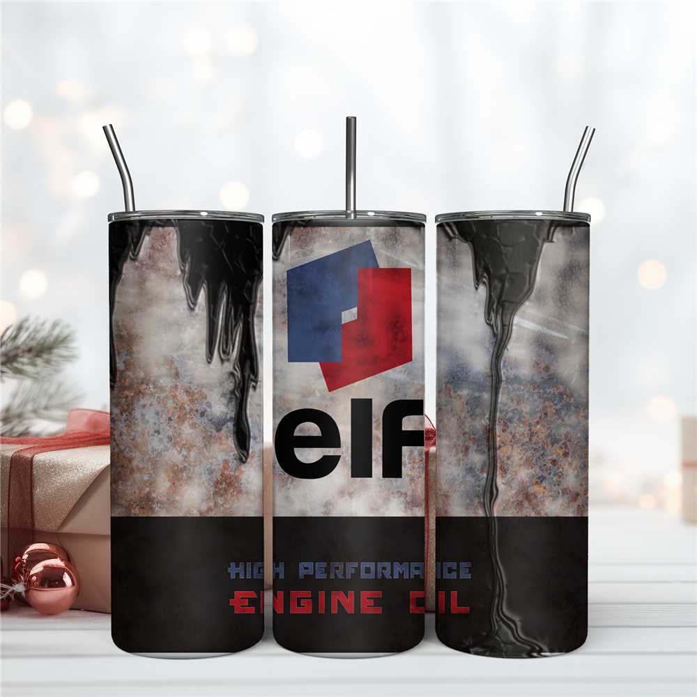 ELF Oil 20Oz Tumbler Wrap, Digital Download PNG, Subliminati | Inspire ...