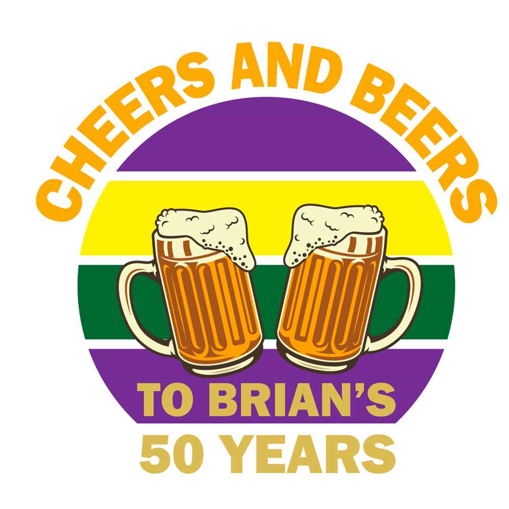 My And Brians To 50 Years Svg, Birthday Svg, Happy Birthday - Inspire ...