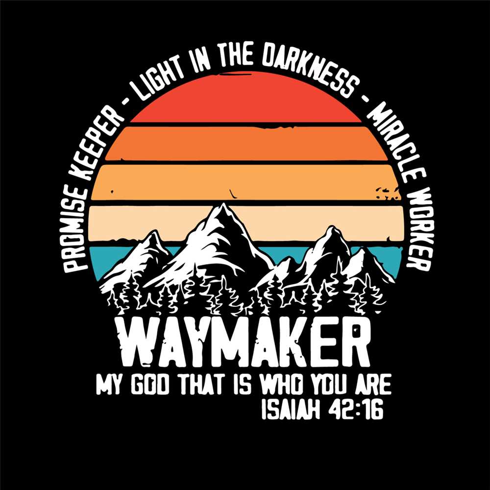 Waymaker Svg, Trending Svg, Hilarious Prayer Svg, Religious | Inspire ...