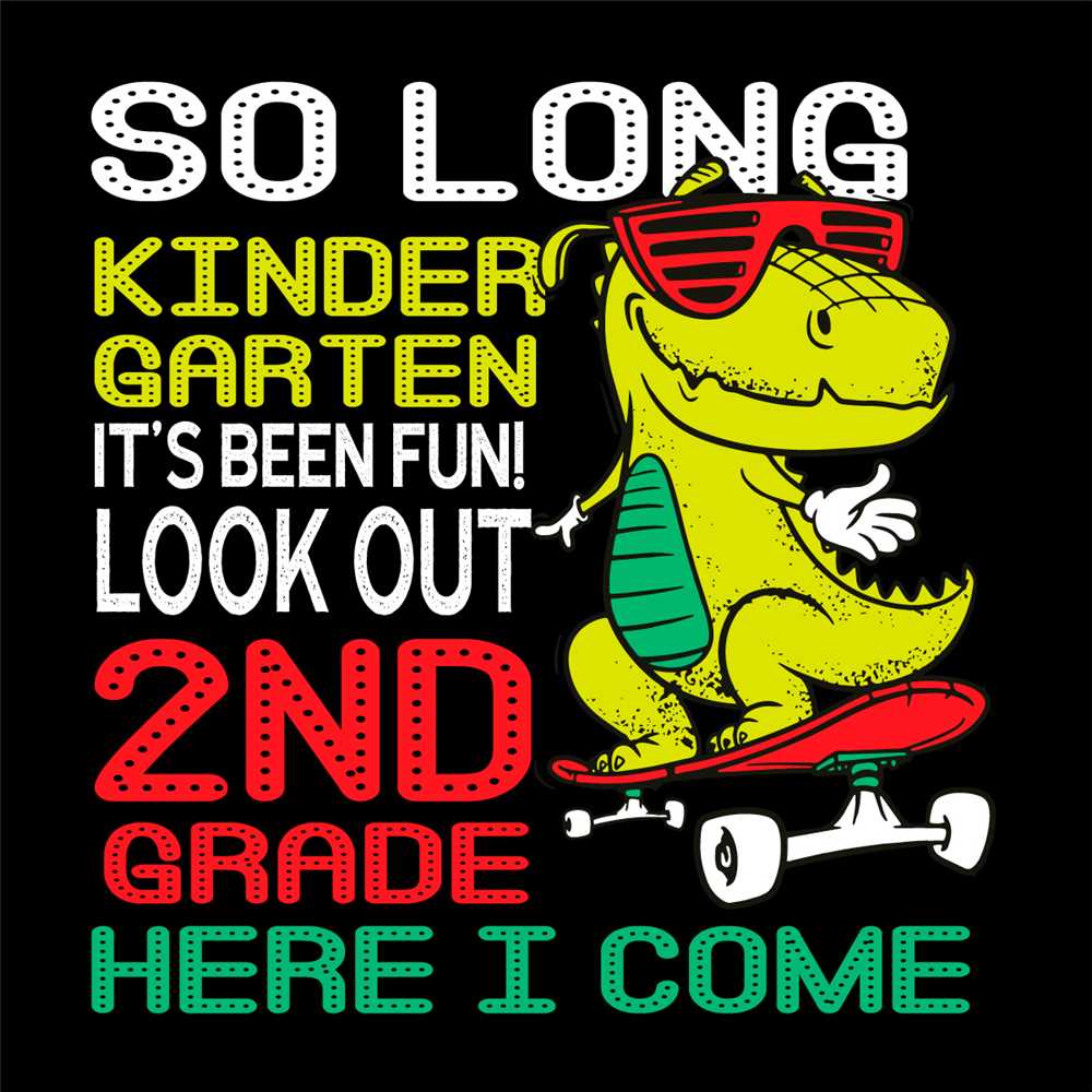 Kids So Long Kindergarten Look Out 2nd Grade Here I Come Svg | Inspire ...