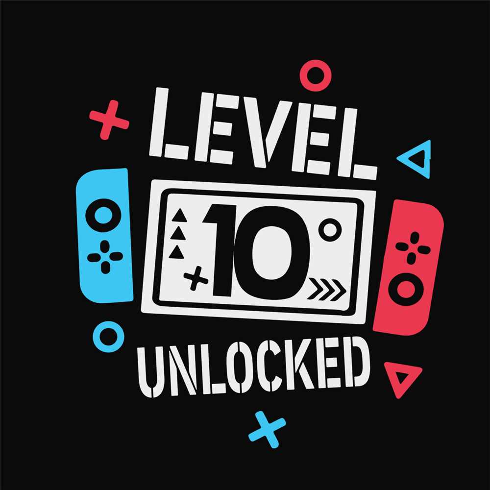 Level 10 Unlocked Svg, Birthday Svg, 10th Birthday, 10 Years | Inspire ...