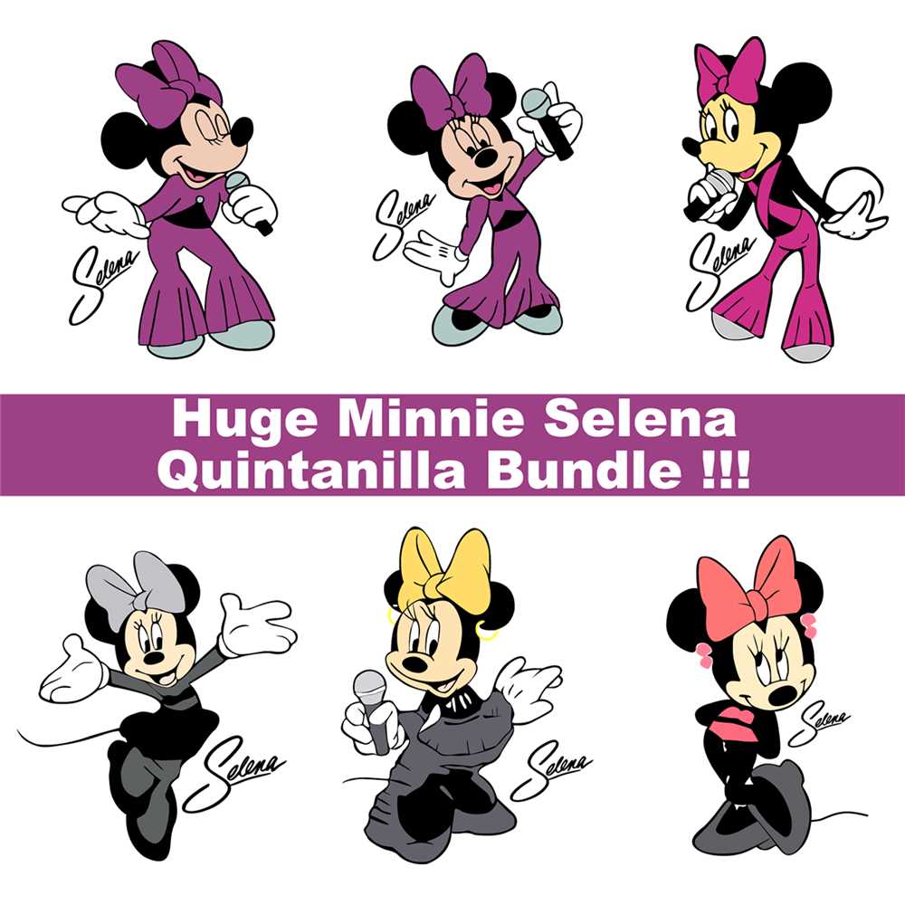 Bundles selena mickey svg,svg,minnie mouse svg,selena minnie - Inspire Uplift