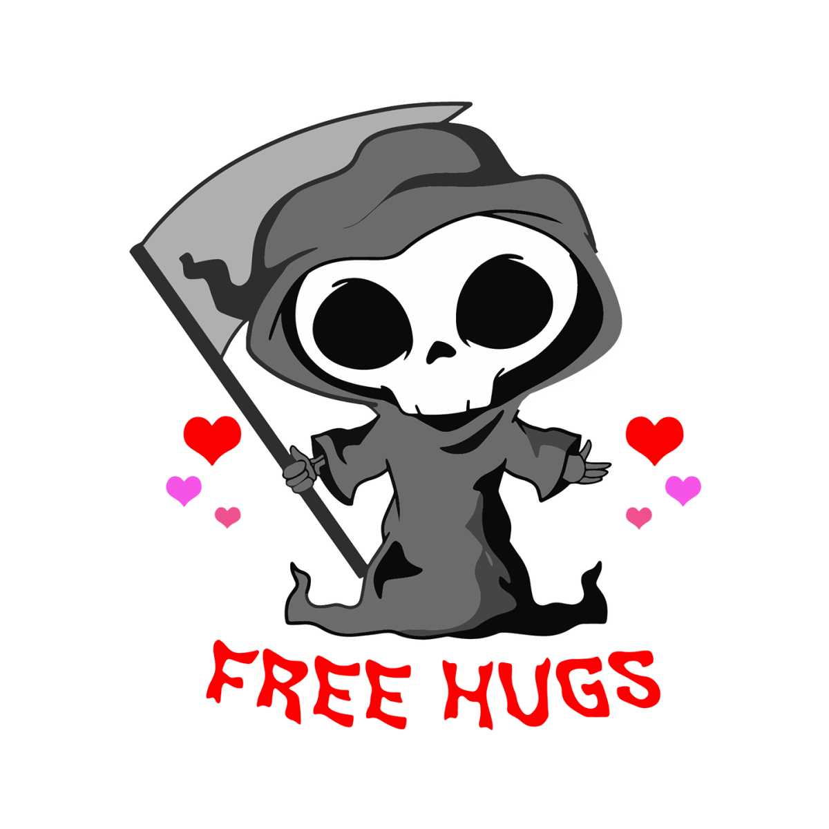 Free hug from the death svg, the death png, the death shirt, | Inspire ...