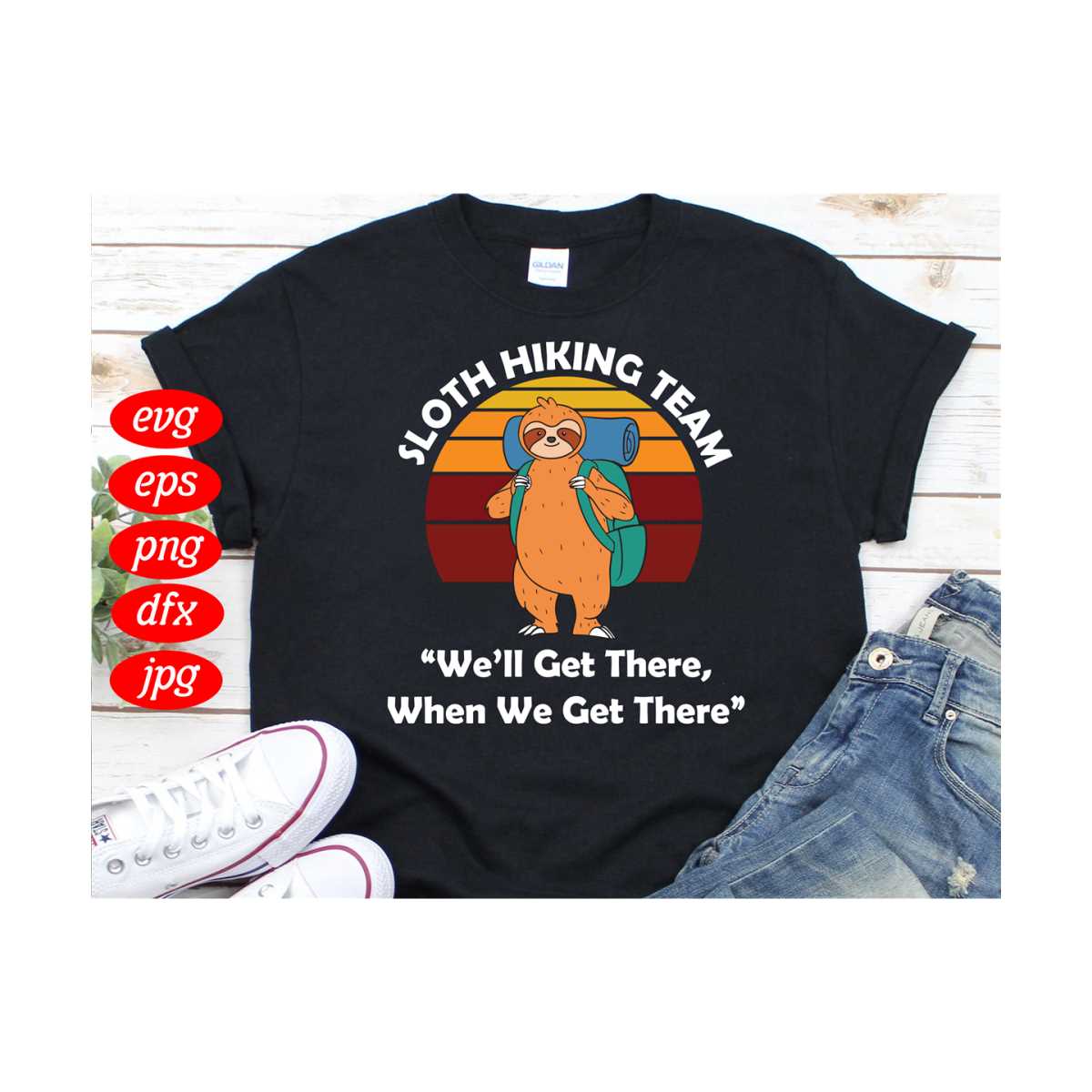 Sloth Hiking Team Svg, Trending Svg, Sloth Svg, Hiking Svg, | Inspire ...