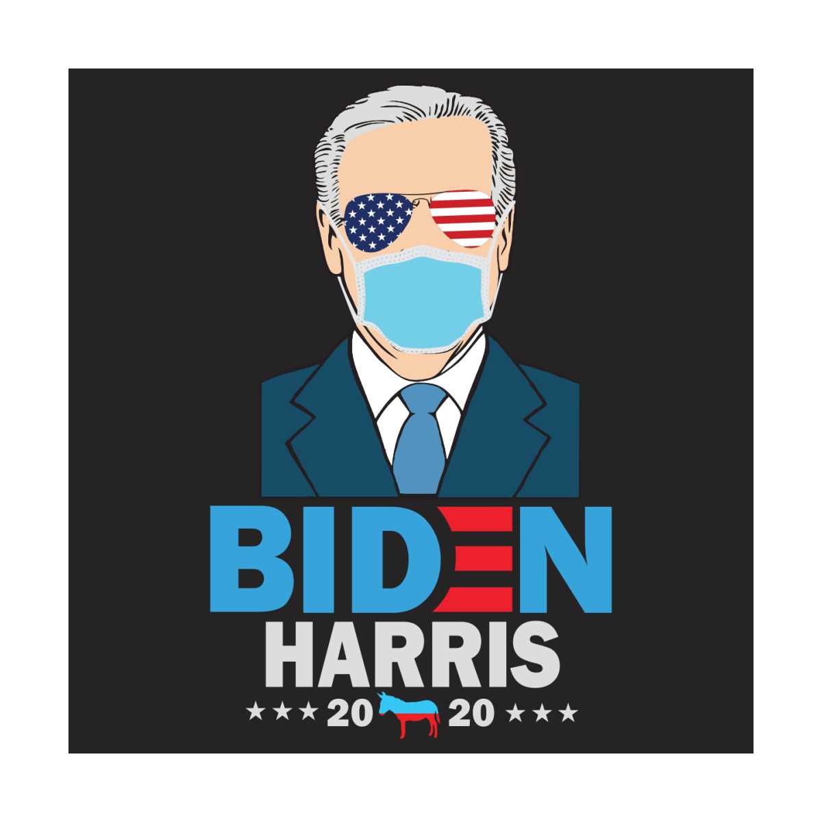Biden Harris 2020 face mask, Trending Svg, Joe Biden svg, Jo | Inspire ...