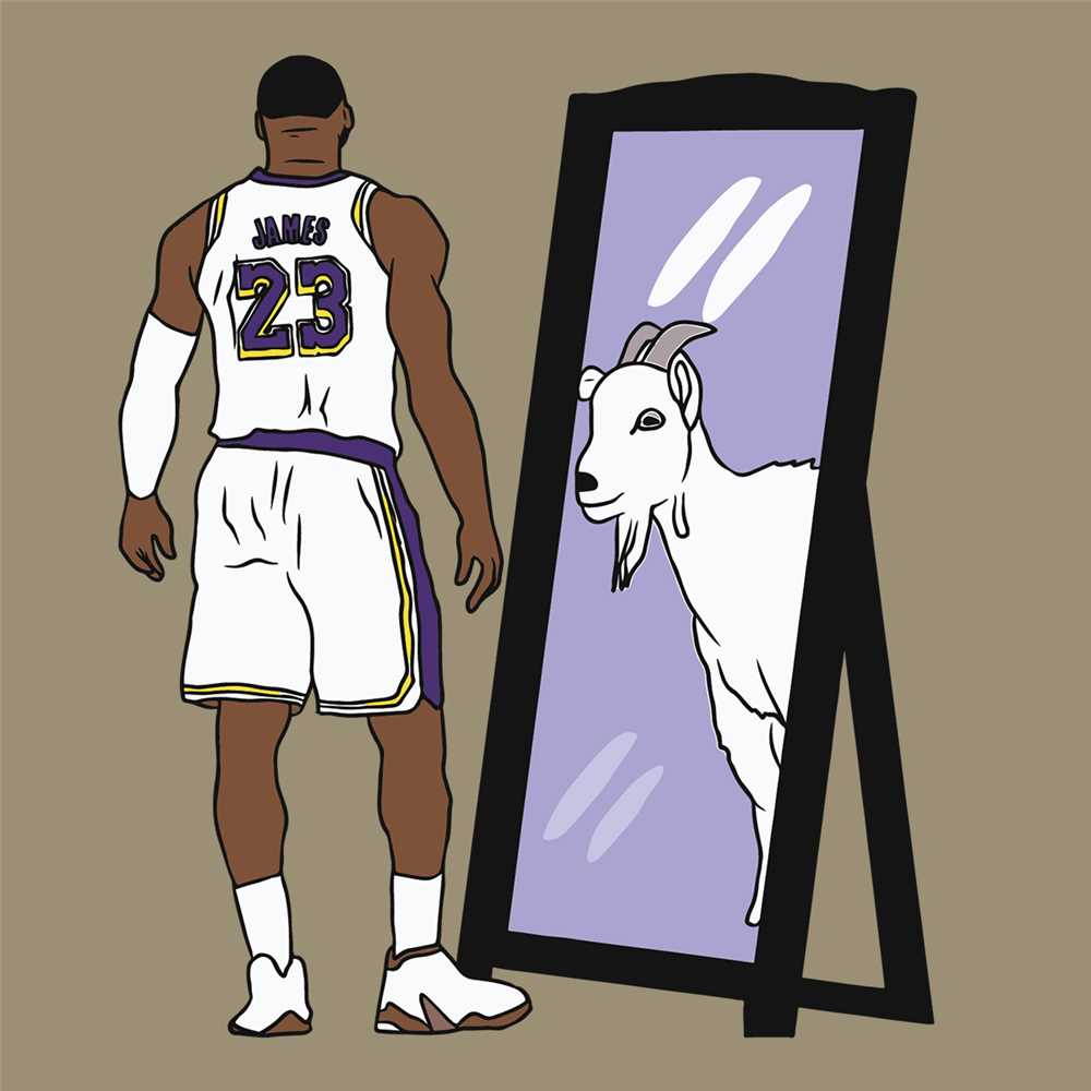 LeBron James Mirror Goat Svg, Trending Svg, LeBron James Svg | Inspire ...