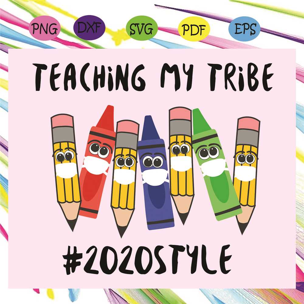 Teaching My Tribe Svg, 100th Days Svg, Back To School Svg, T | Inspire ...