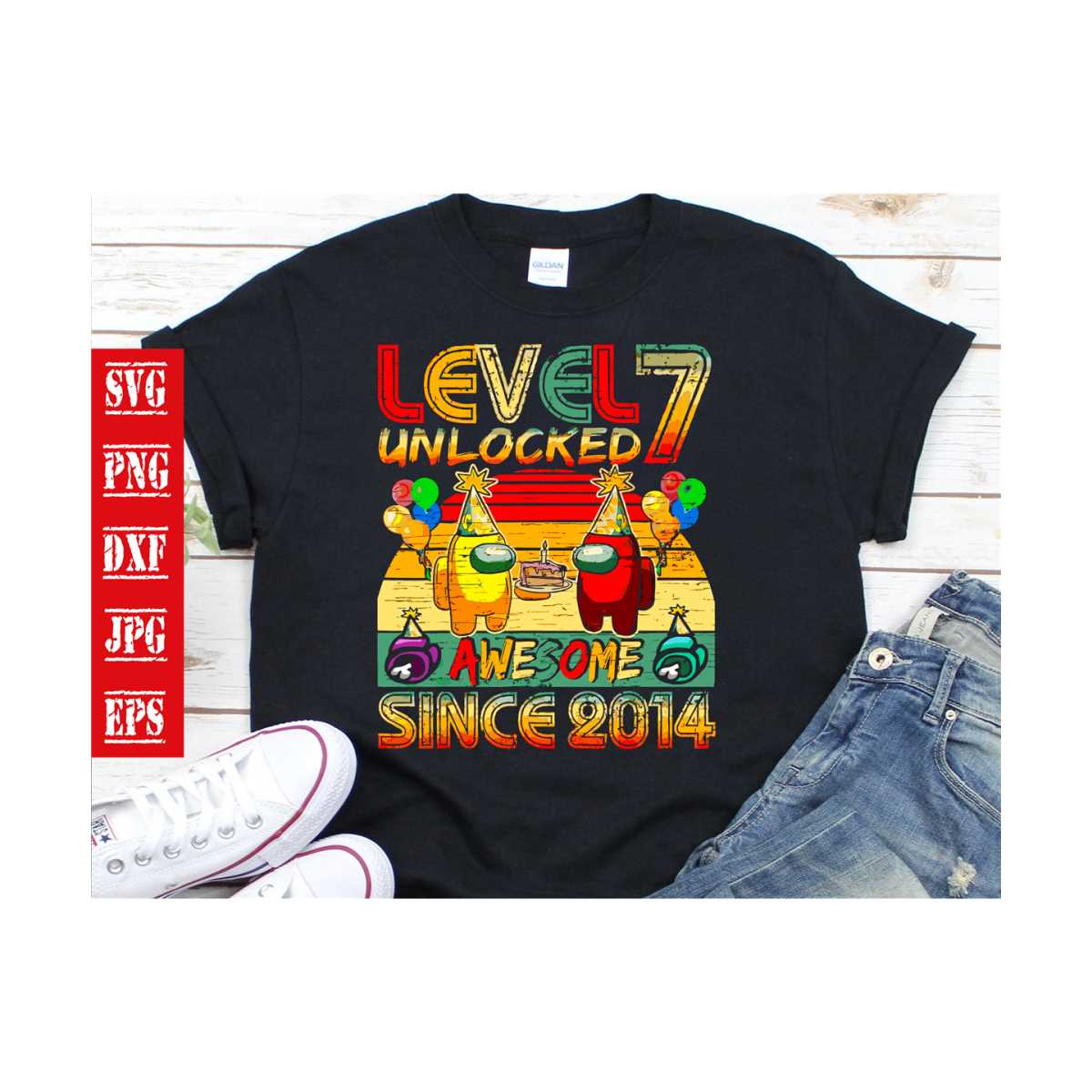 Level 7 Svg, Birthday Svg, Unlocked Svg, Awesome Svg, Since | Inspire ...