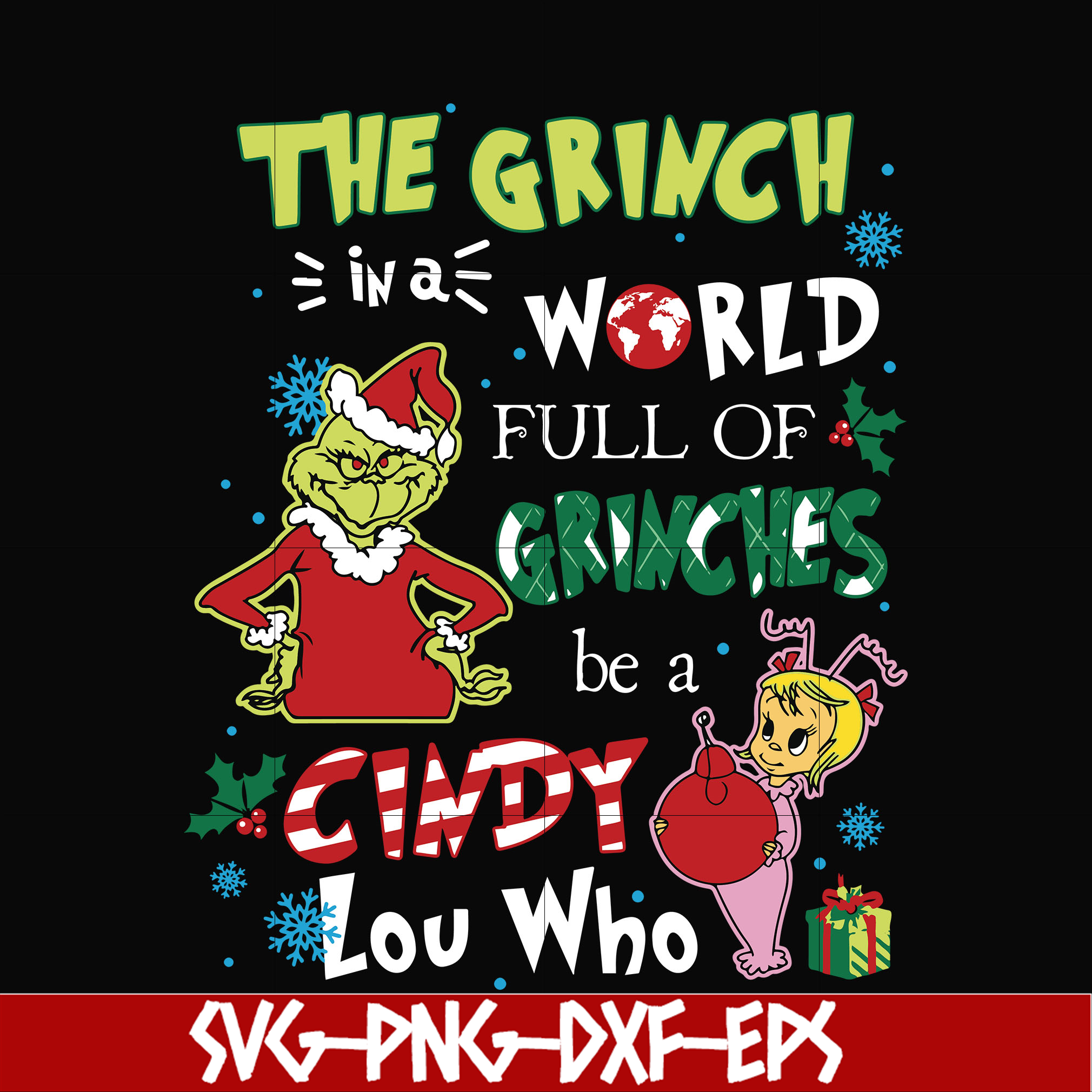 The grinch in a world full of grinches be a cindy lou who sv | Inspire ...