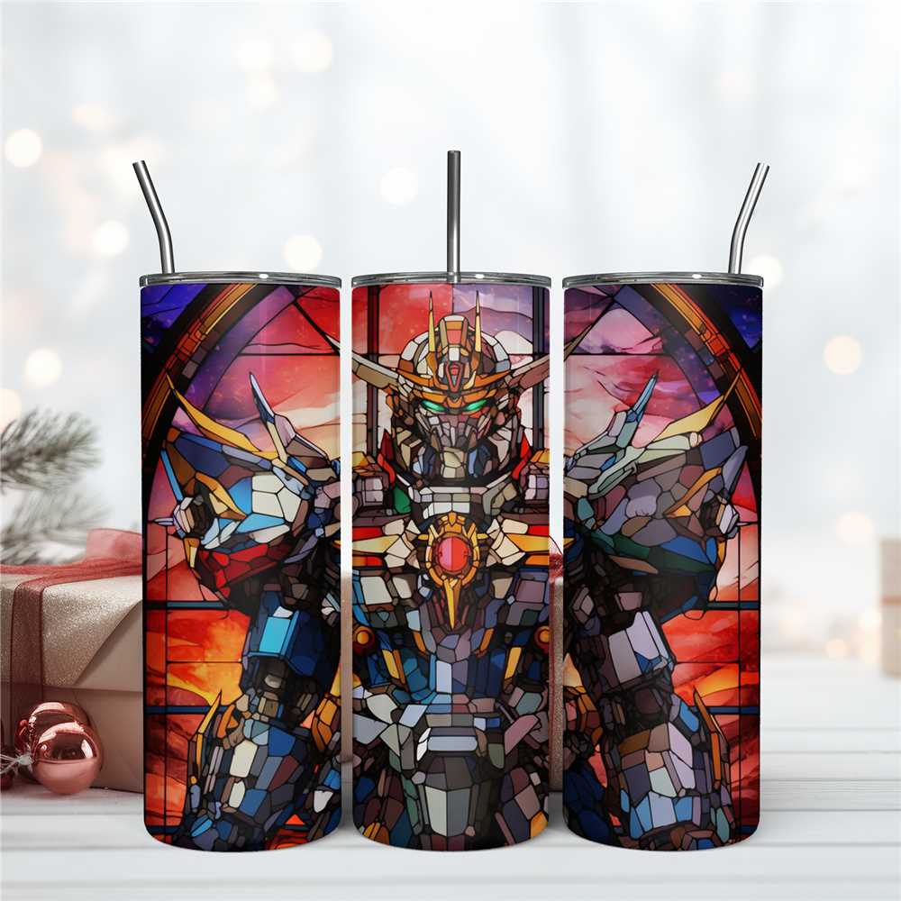 Transformers Sunset Stained Tumbler Design Digital Download | Inspire ...