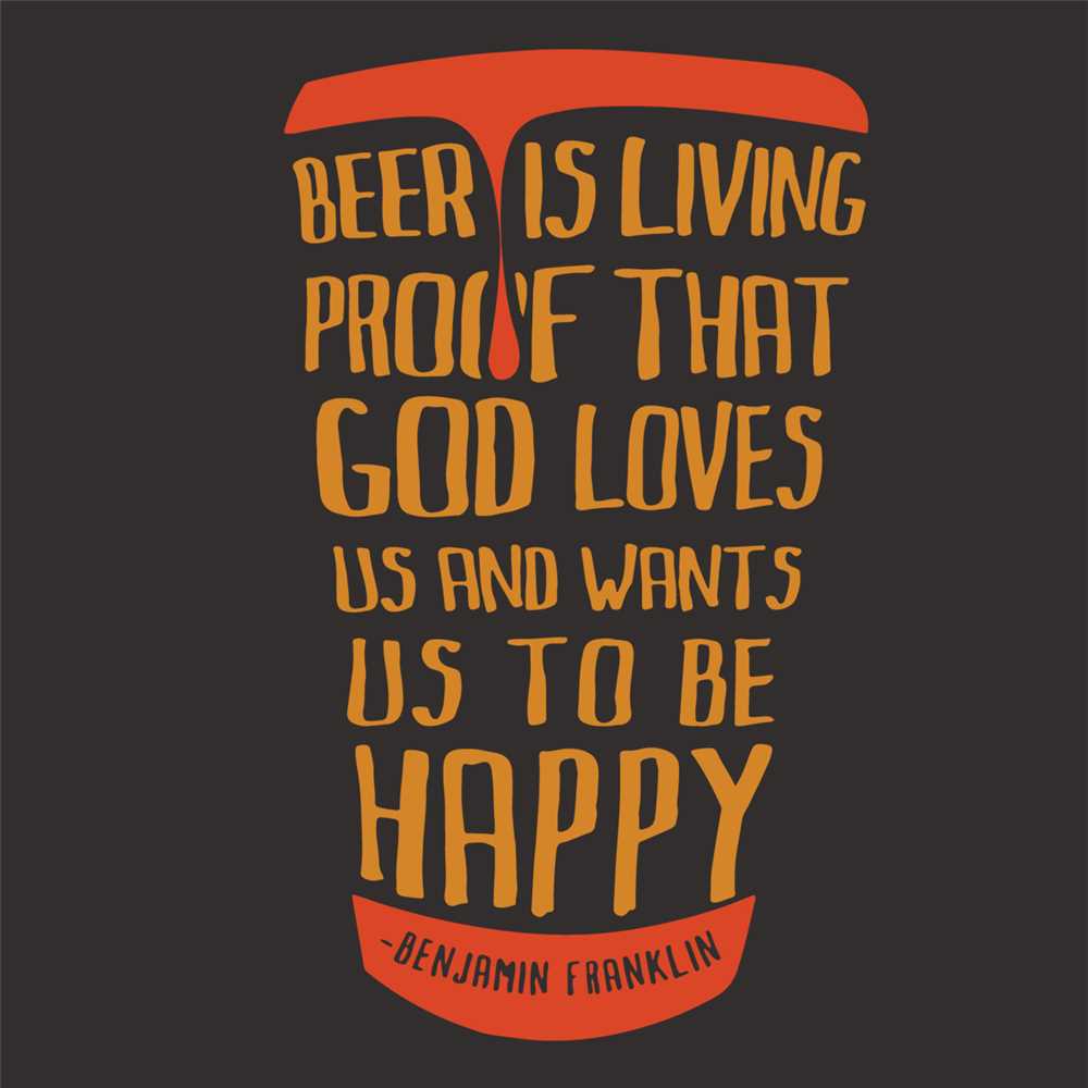 Beer Is Living Proof That God Loves Us And Wants Us To Be Ha | Inspire ...
