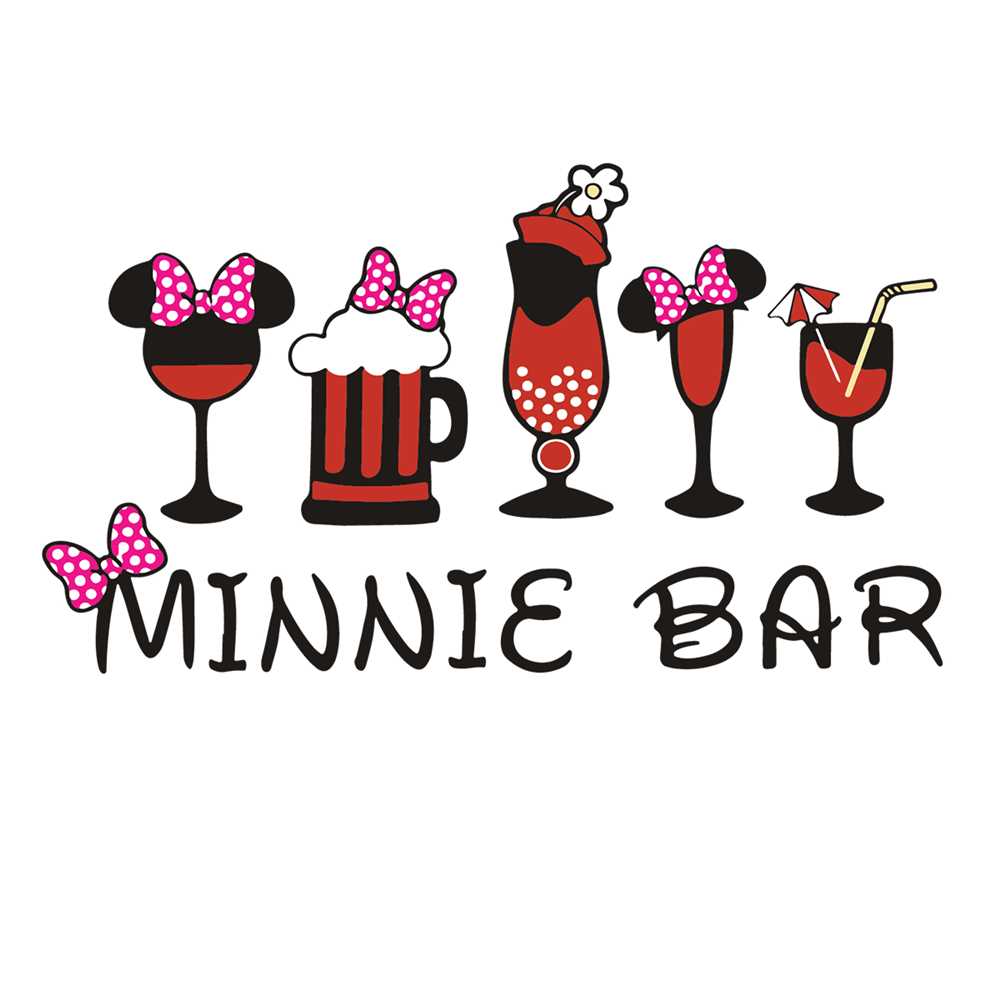 Minnie Bar Svg Trending Svg Minne Svg Disney Svg Drink B Inspire