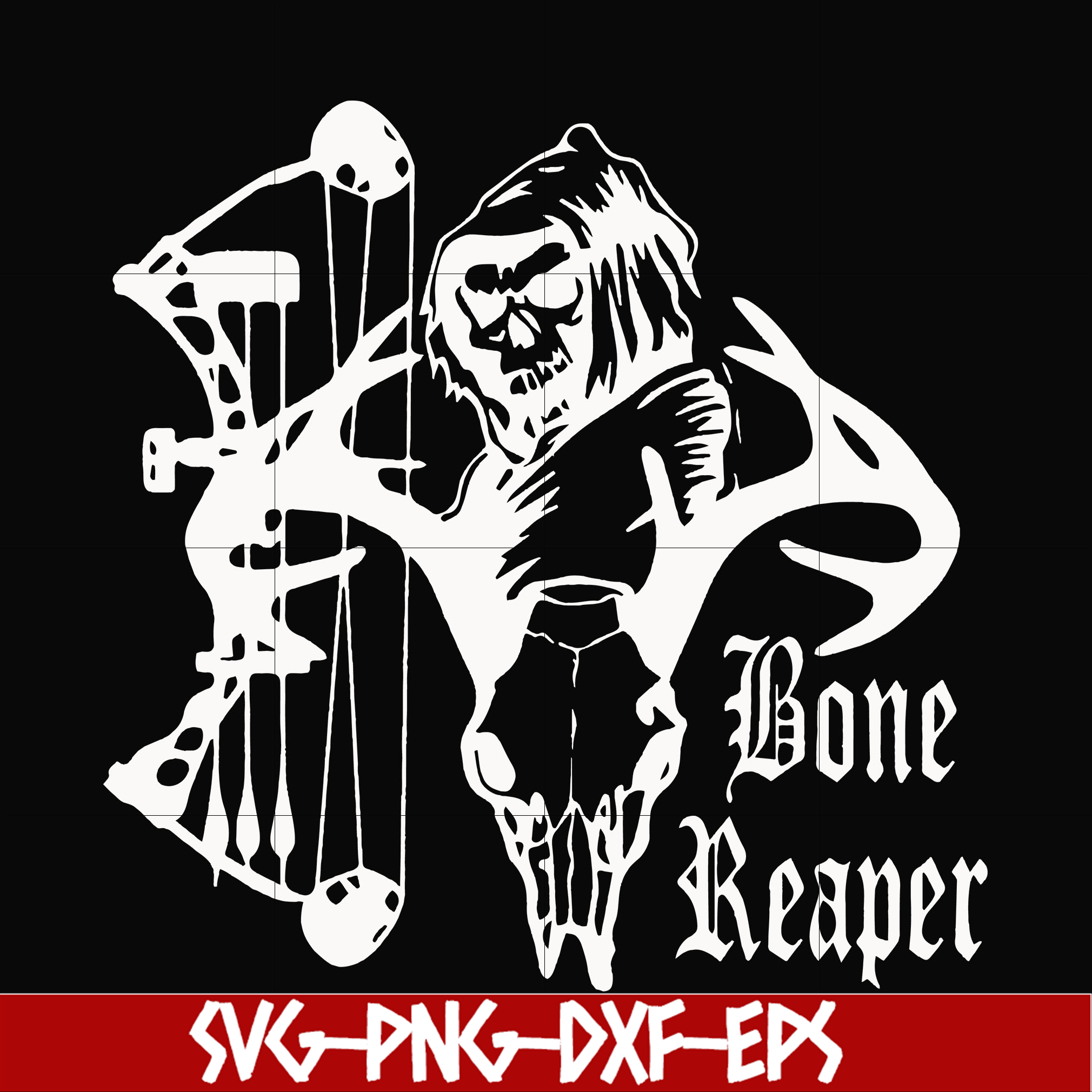 Bone reaper svg, png, dxf, eps file FN000993 - Inspire Uplift