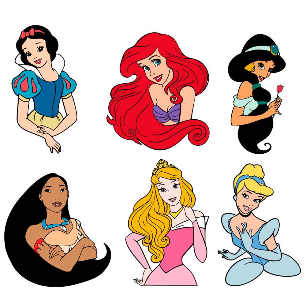 Disney Princess Bundle Svg, Trending Svg, Disney Princess Sv | Inspire ...
