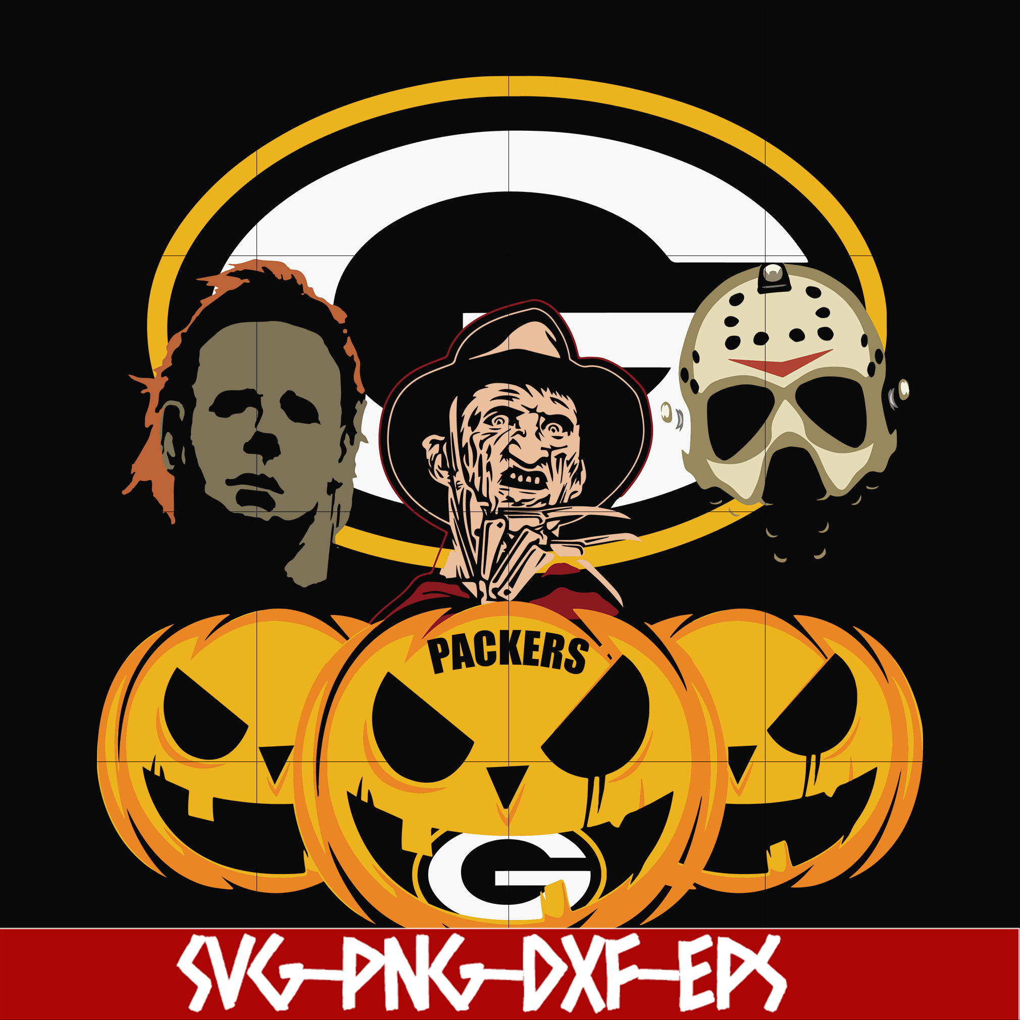 Packers svg, png, dxf, eps digital file - Inspire Uplift