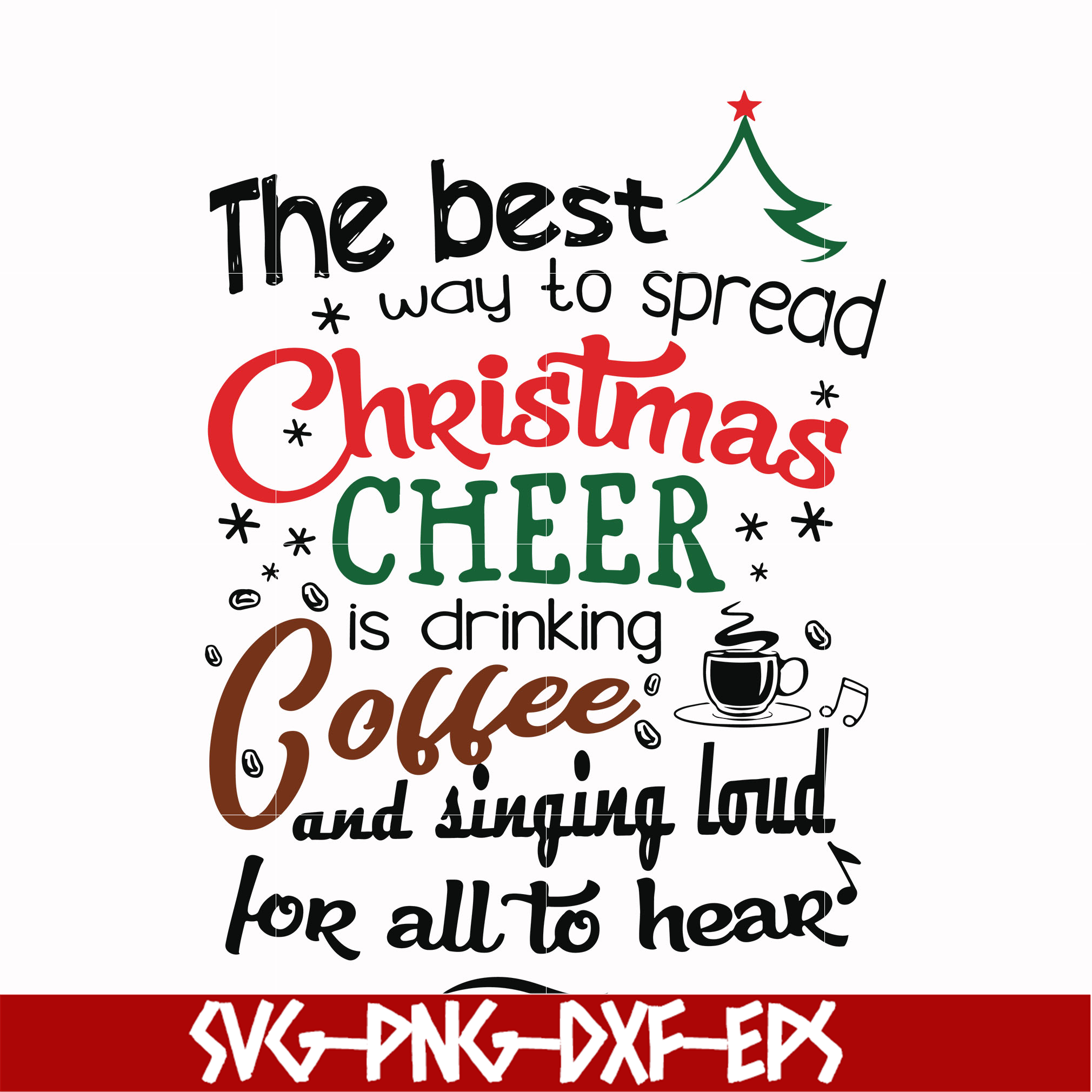 The best way to spread christmas cheer is drinking coffee an | Inspire ...